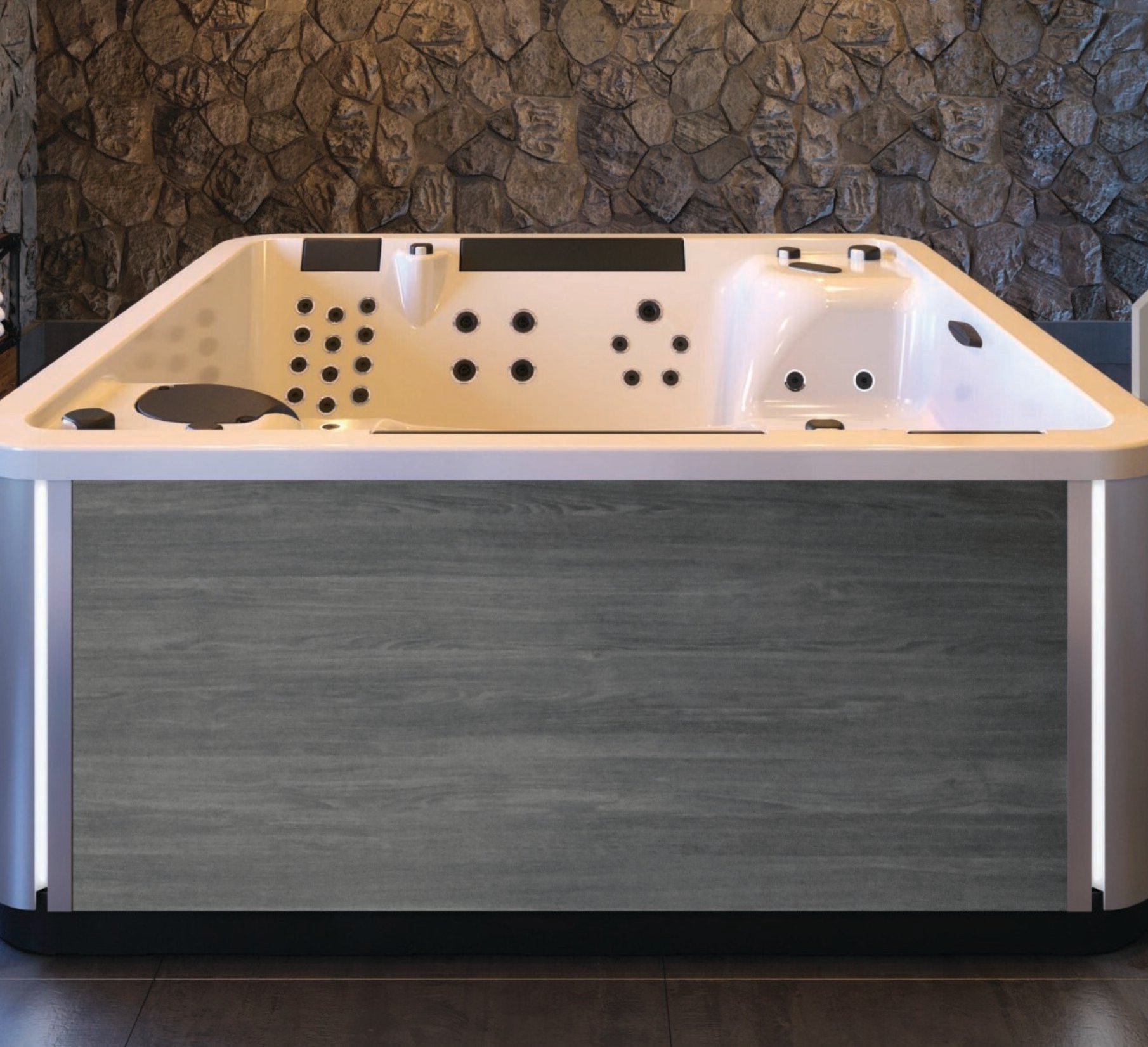 Spa rigide 2 à 6 places - Fabriqué en France | Kinedo Expert - Kinedo ...