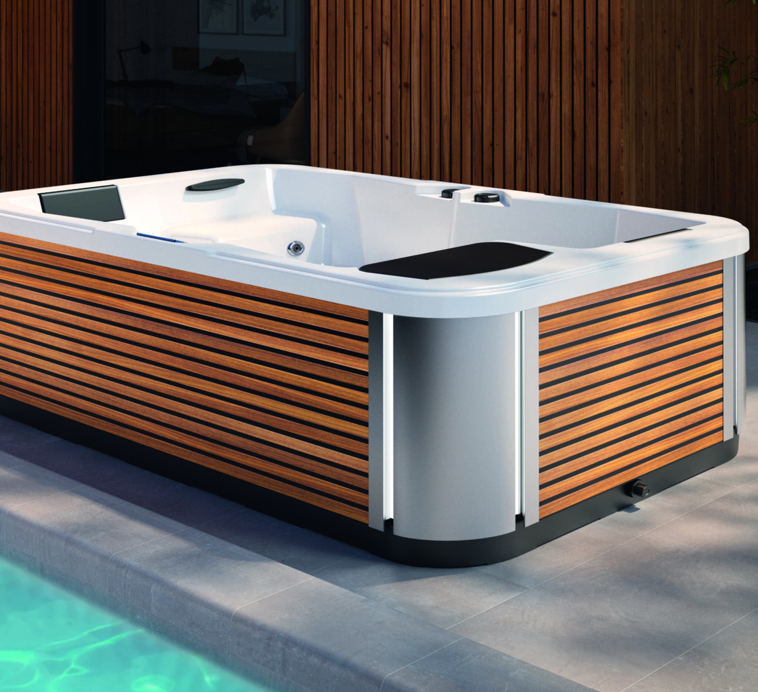 Spa rigide 2 à 6 places - Fabriqué en France | Kinedo Expert - Kinedo ...