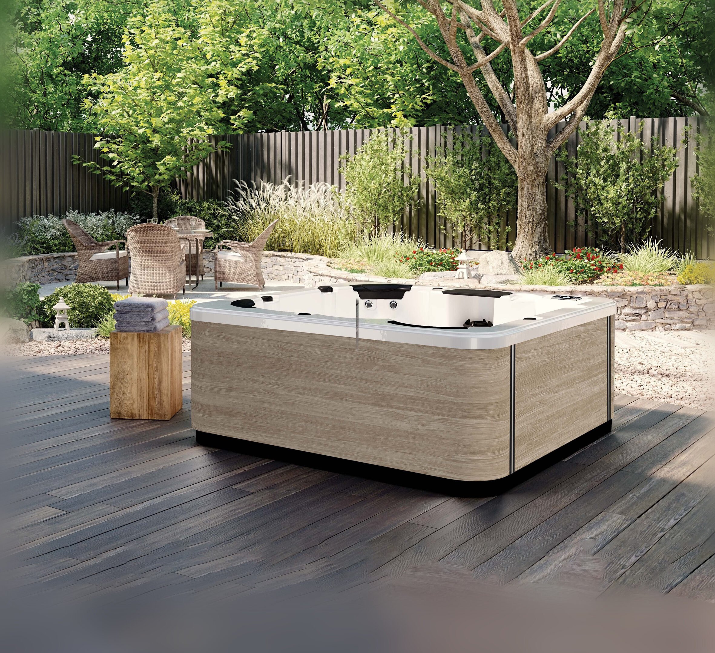 Spa rigide 2 à 6 places - Fabriqué en France | Kinedo Expert - Kinedo ...